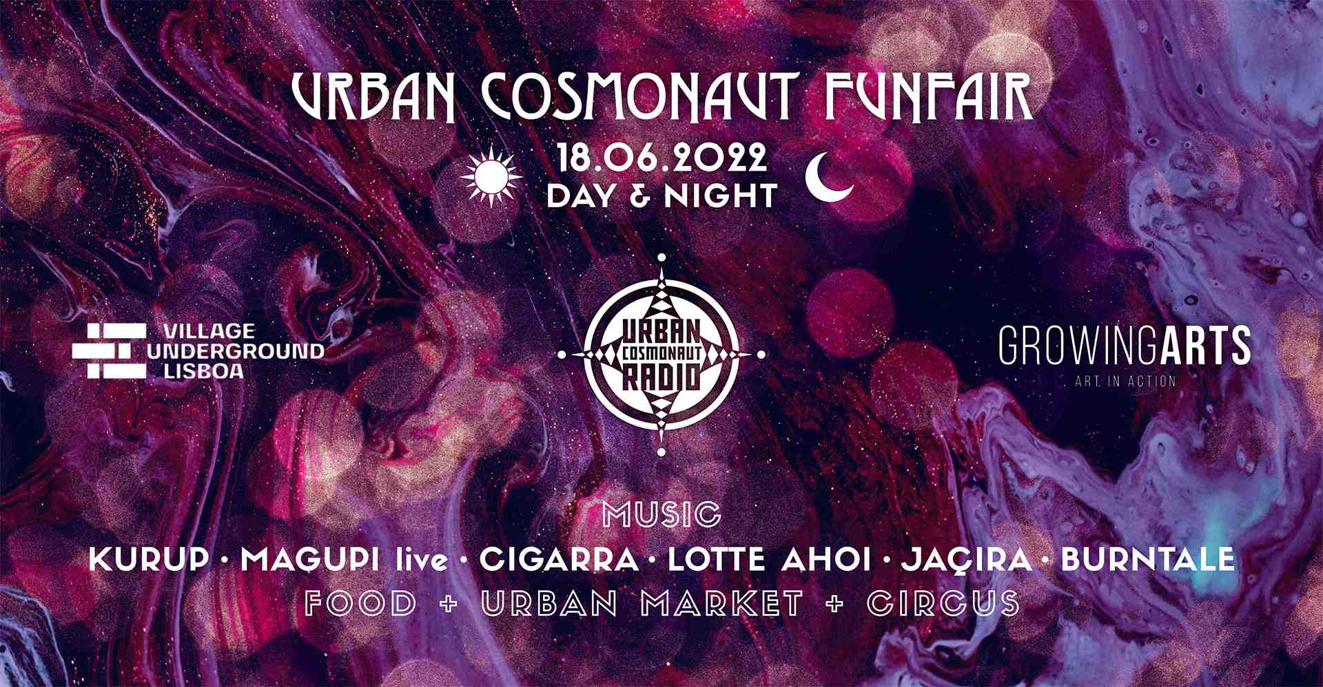 Urban Cosmonaut Funfair - Village Underground Lisboa - Eventos em Lisboa