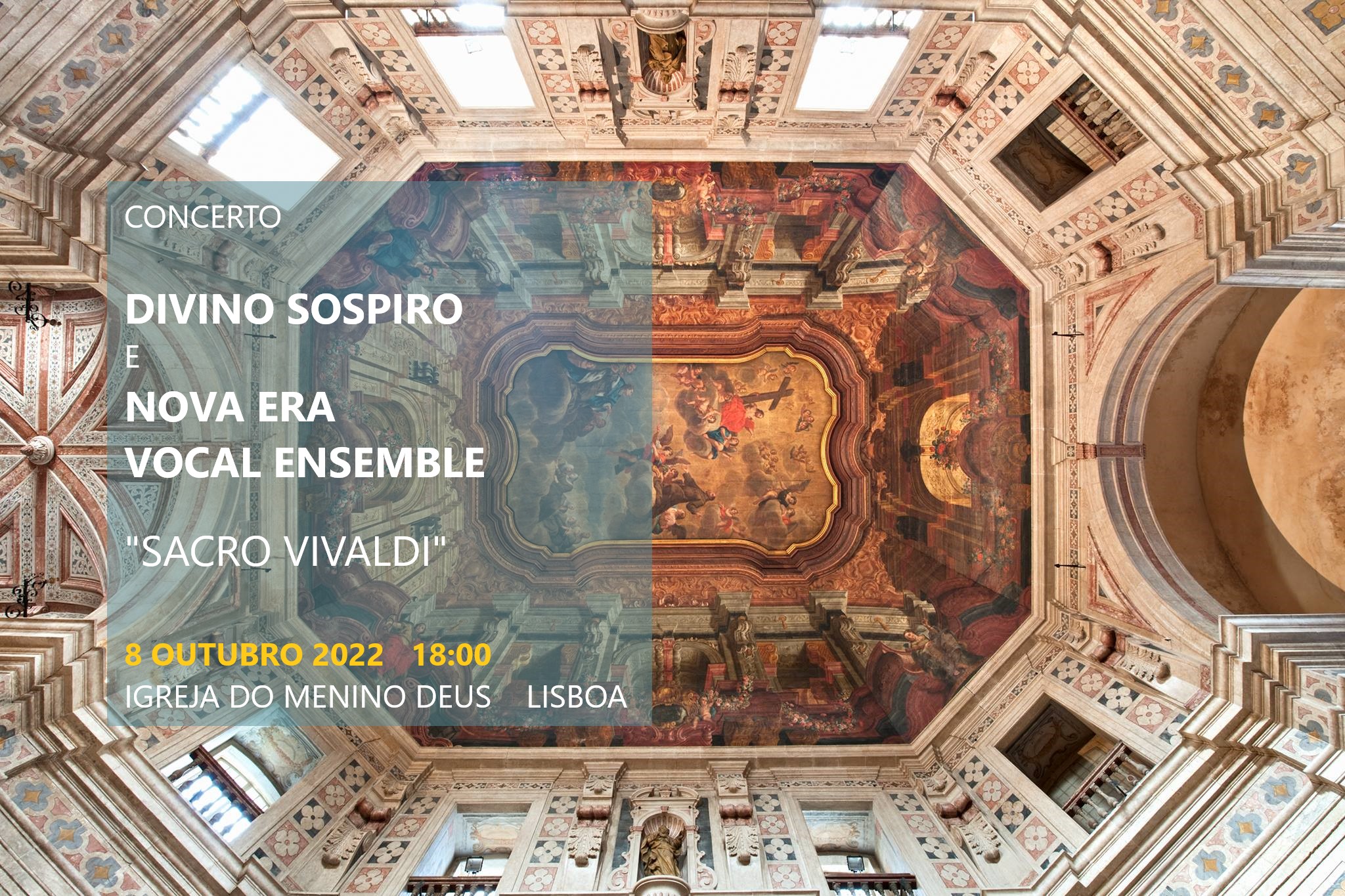 Divino Sospiro & Nova Era Vocal Ensemble - Igreja do Menino Deus ...