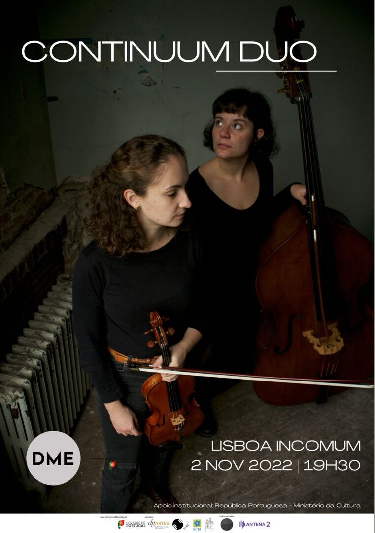 Concerto Continuum Duo no Lisboa Incomum - Eventos em Lisboa