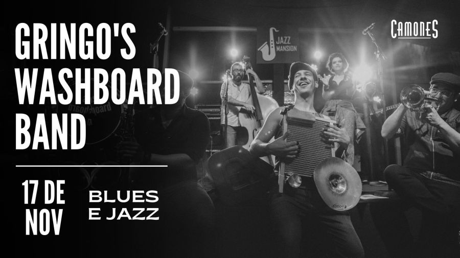 Gringo's Washboard Band - Cartaz Cultural de Lisboa