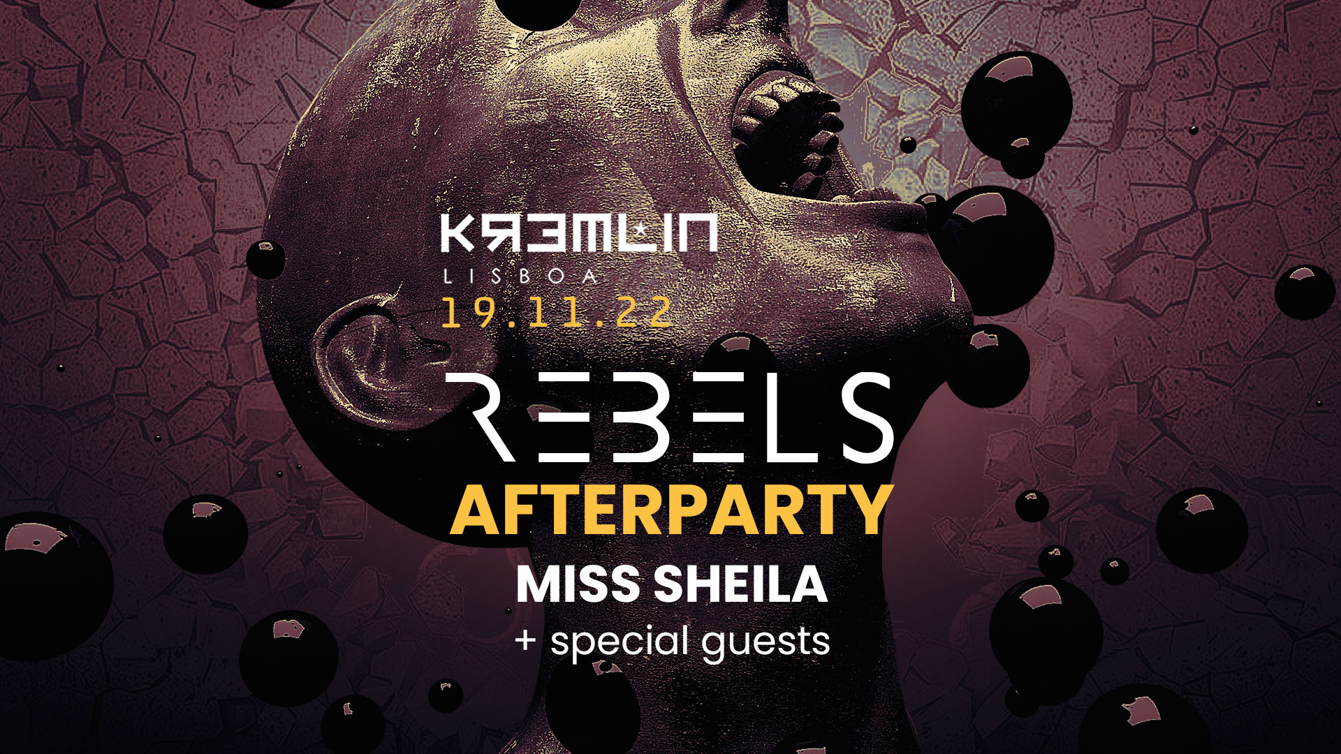REBELS Afterparty w/ Miss Sheila - Cartaz Cultural de Lisboa