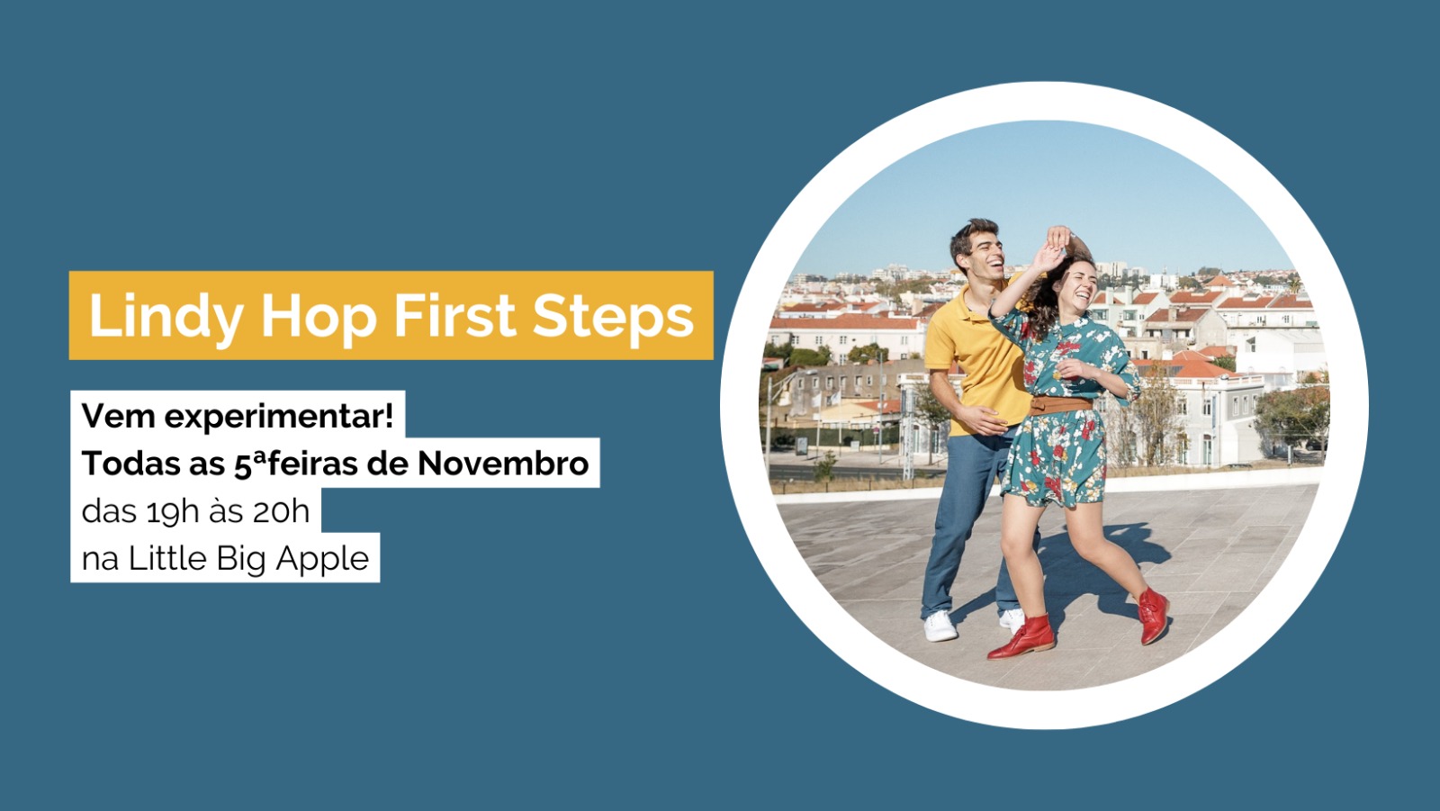 Lindy Hop First Steps - Eventos em Lisboa