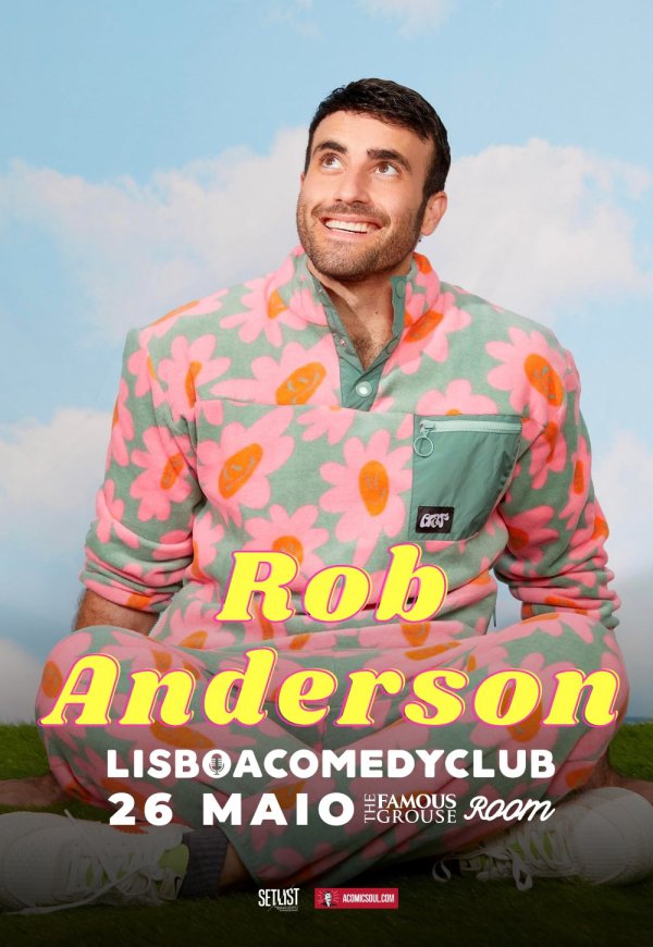 Heartthrob Live With Rob Anderson - Eventos em Lisboa
