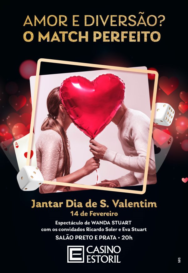 JANTAR DIA S. VALENTIM | WANDA STUART - Casino Estoril
