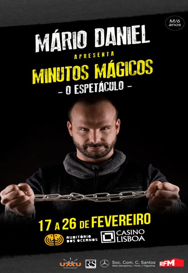 MÁRIO DANIEL - MINUTOS MÁGICOS - O ESPETÁCULO - Casino de Lisboa