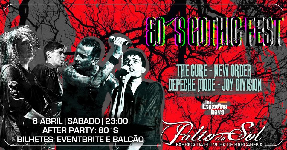 80´s Gothic Fest - Tributos The Cure | New Order | Depeche Mode | Joy ...