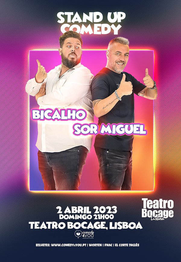 SOR MIGUEL + BICALHO Lisboa - Eventos em Lisboa