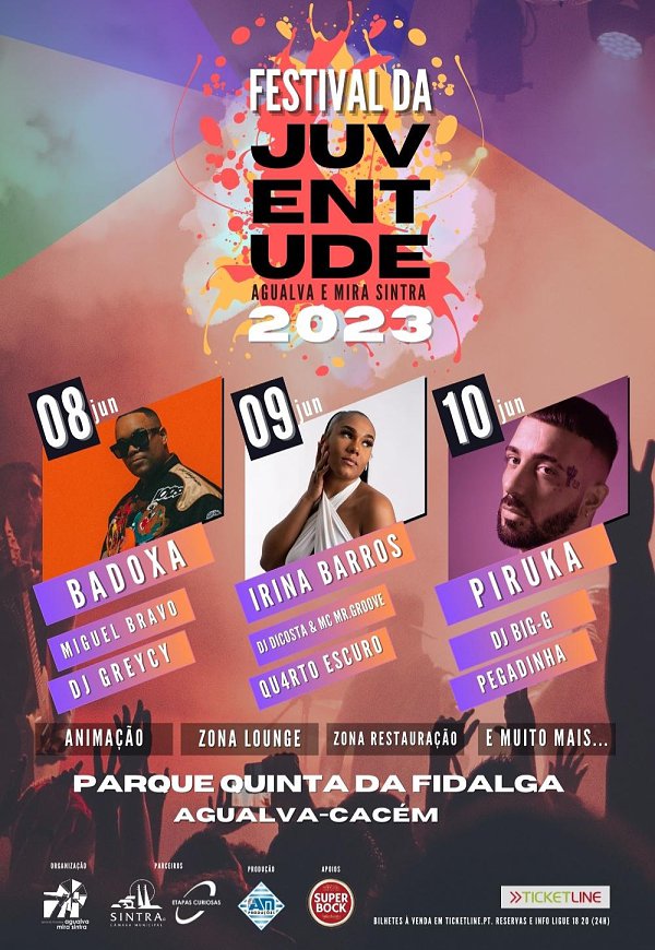 FESTIVAL DA JUVENTUDE | AGUALVA E MIRA SINTRA - Lisboa