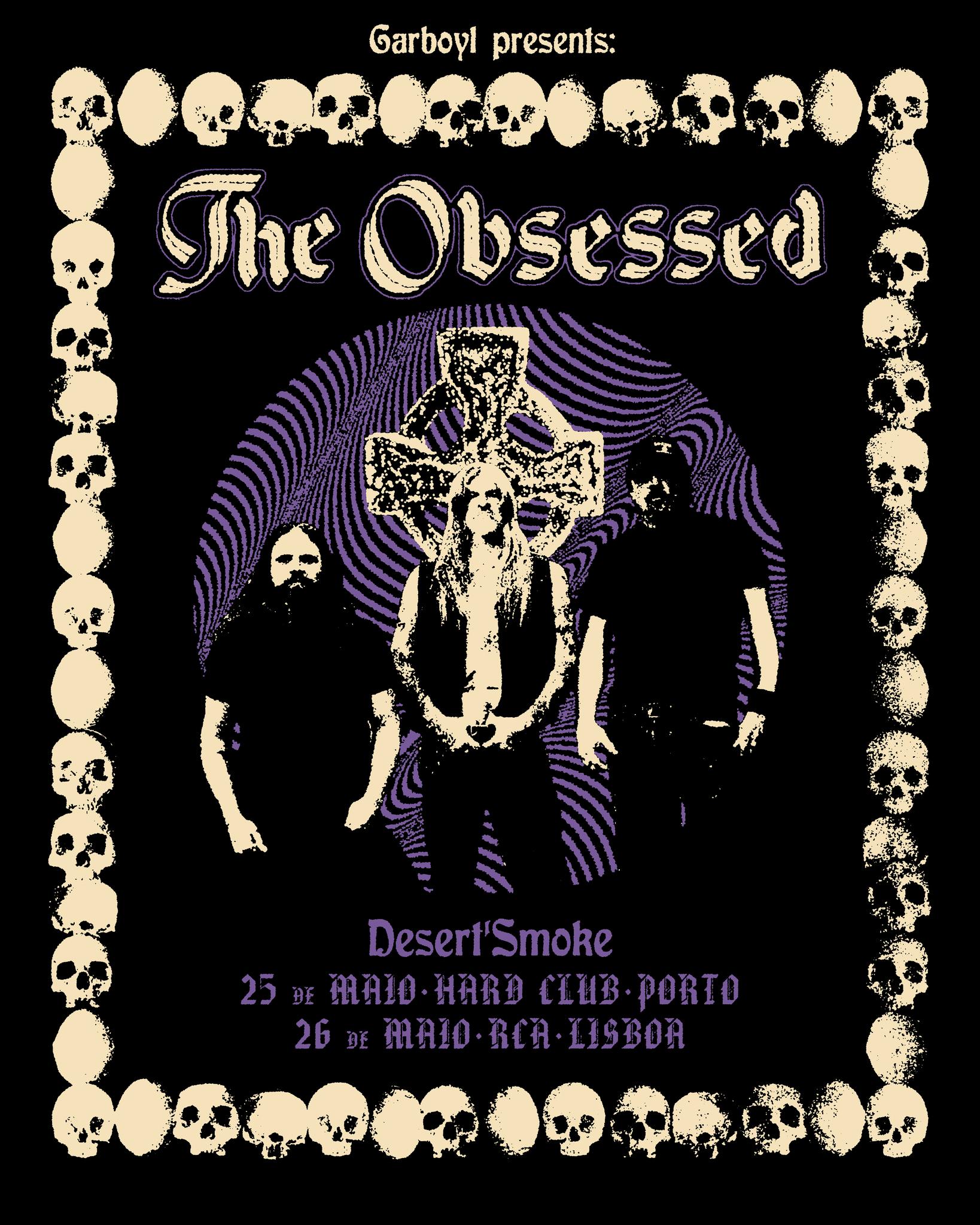The Obsessed (usa) + Desert'Smoke (pt) - Eventos em Lisboa