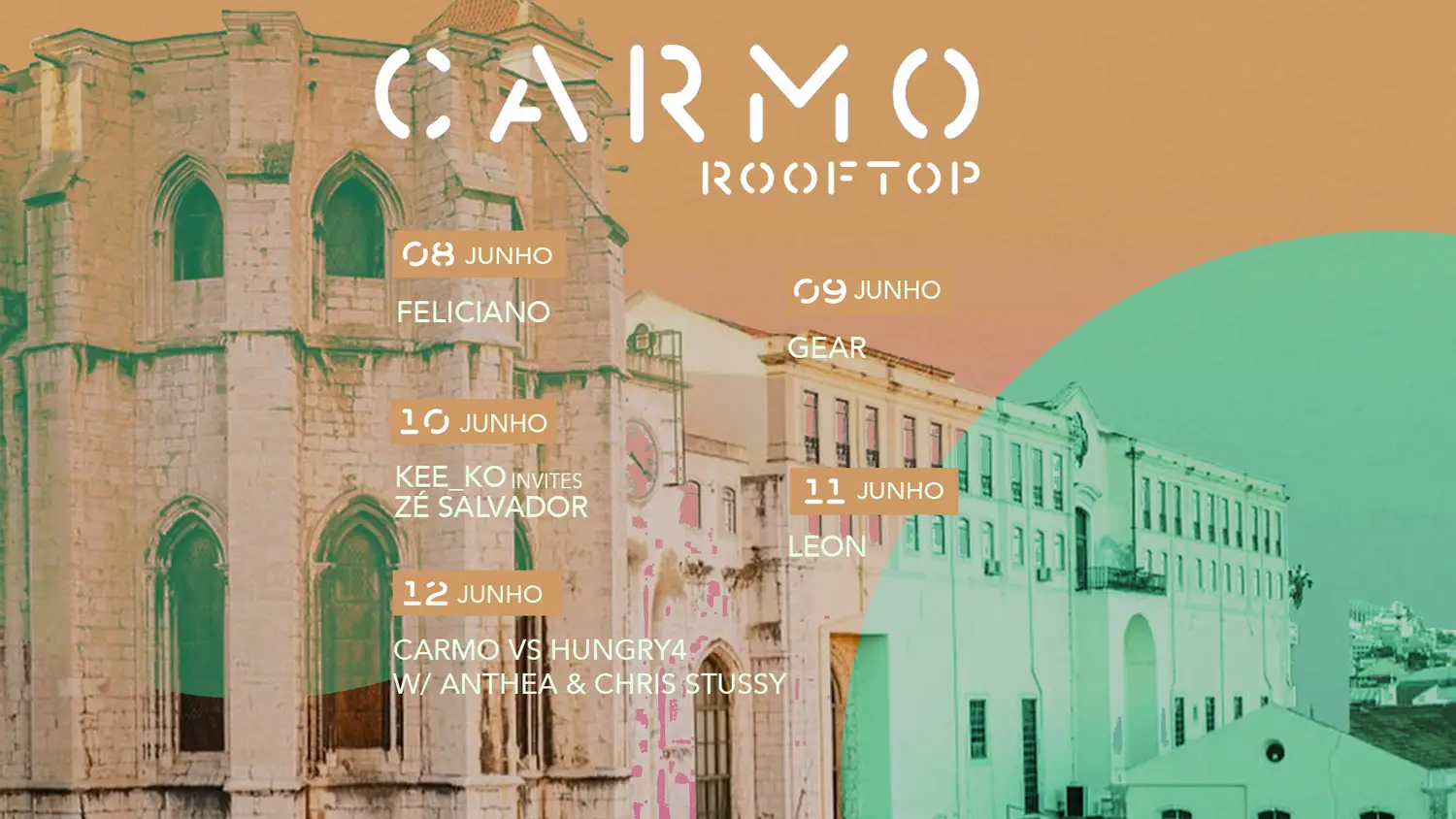 Eletronic Sunsets - Carmo Rooftop - Eventos em Lisboa