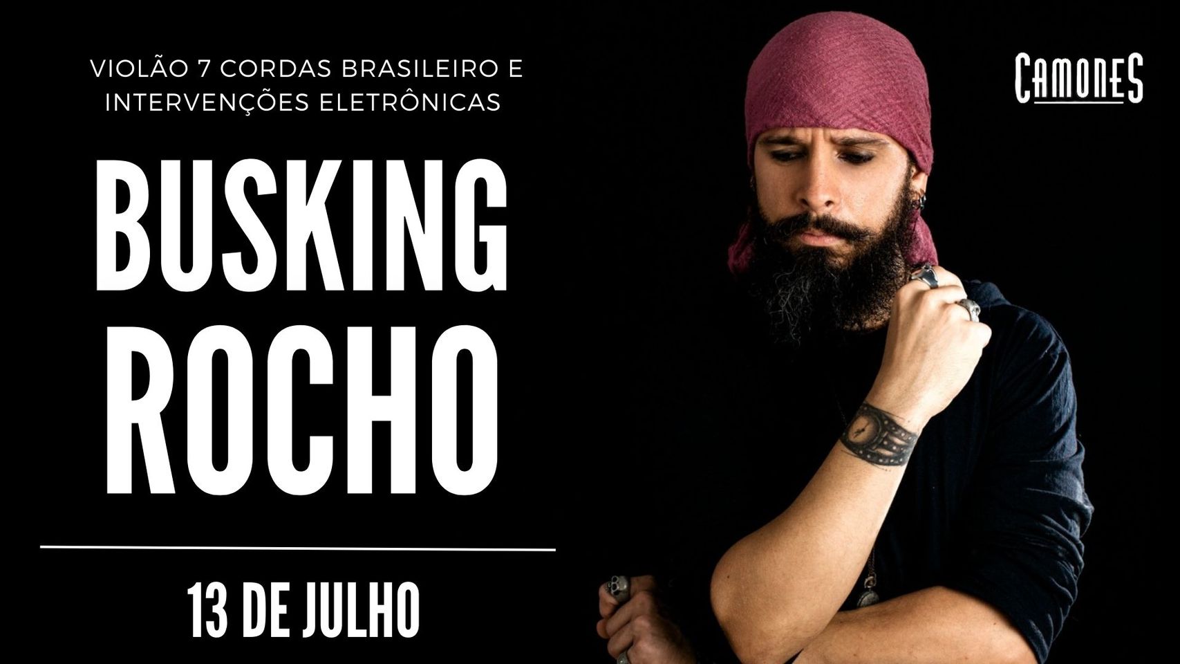 Busking Rocho - Camones - Artes Bar - Eventos em Lisboa