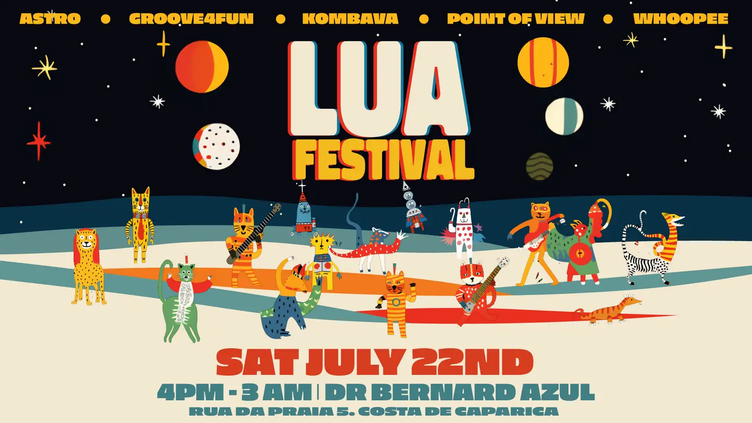 Lua Festival - Costa da Caparica - Eventos em Lisboa