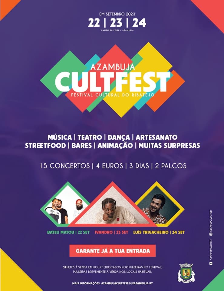 AZAMBUJA CULTFEST 2023 - Eventos em Lisboa