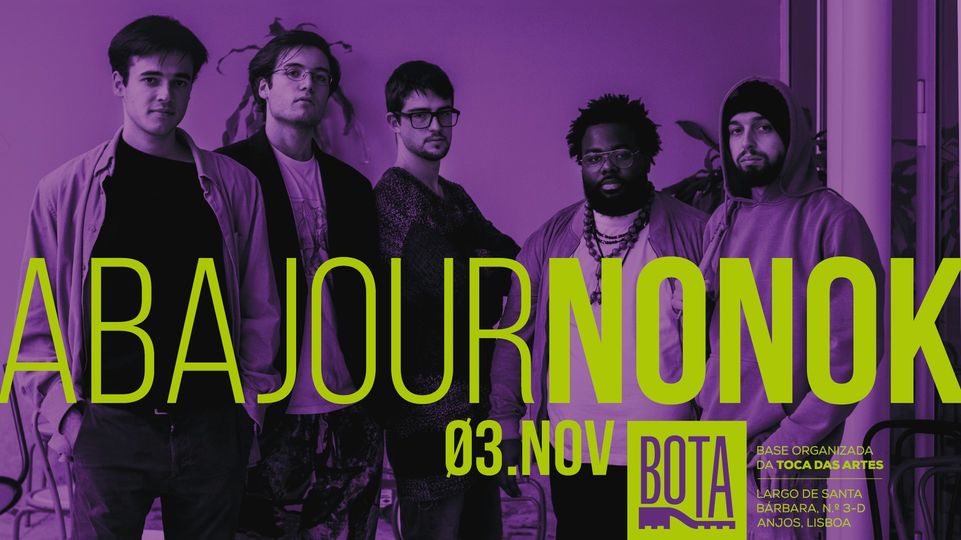 Abajour Nonok - Bota - Eventos em Lisboa