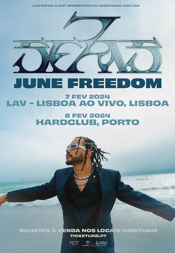 JUNE FREEDOM - Lav Lisboa ao Vivo - Eventos em Lisboa