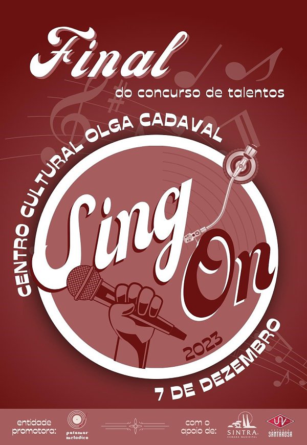 SING ON! Espectáculo Final - Eventos em Lisboa