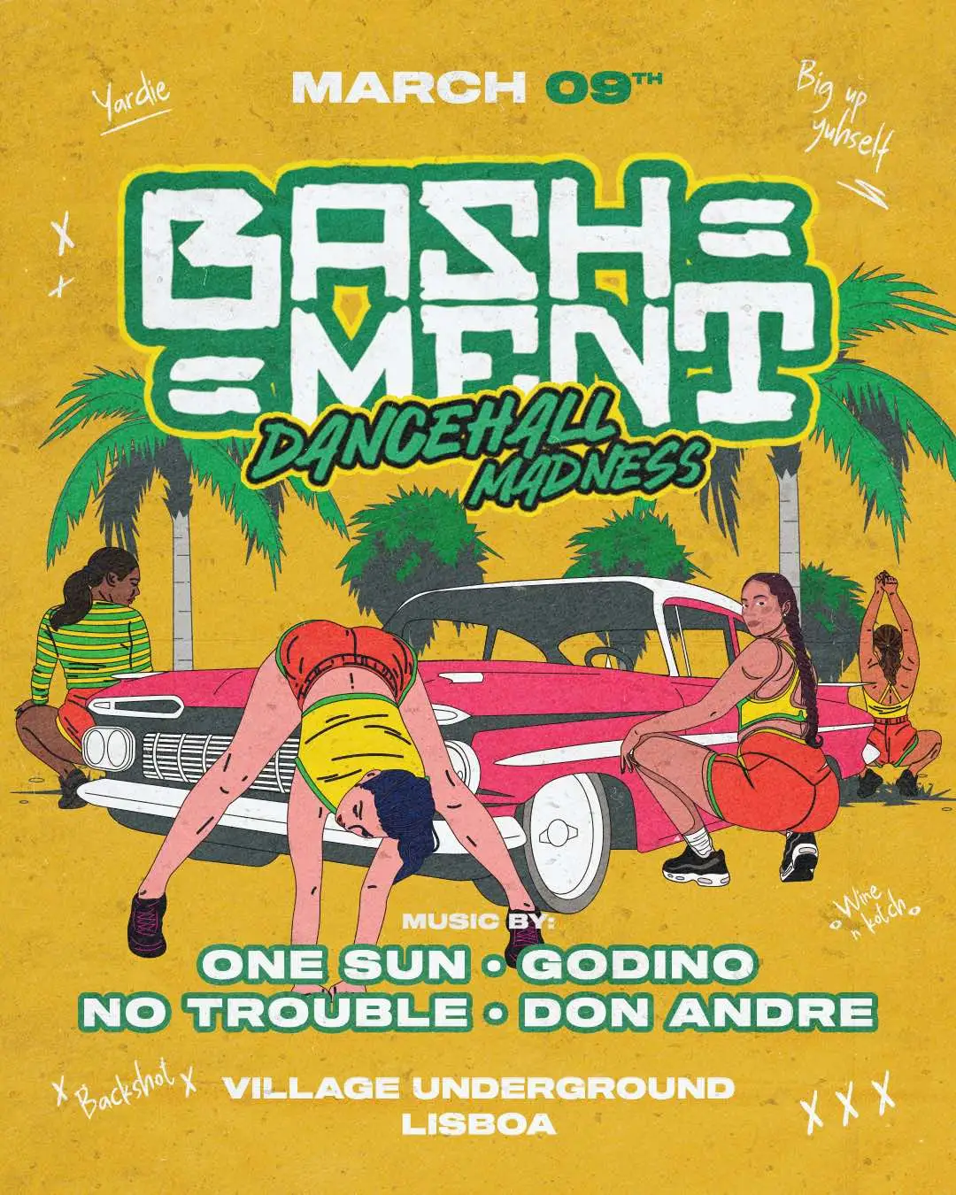 BASHMENT - DANCEHALL MADNESS - Village Underground Lisboa