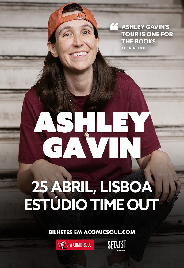 ASHLEY GAVIN - Time Out Market - Eventos em Lisboa