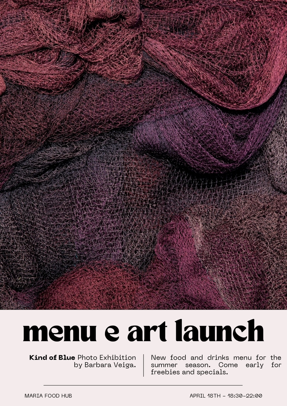 Novos pratos, nova exposição: Maria Food Hub está preparado para o Verão!