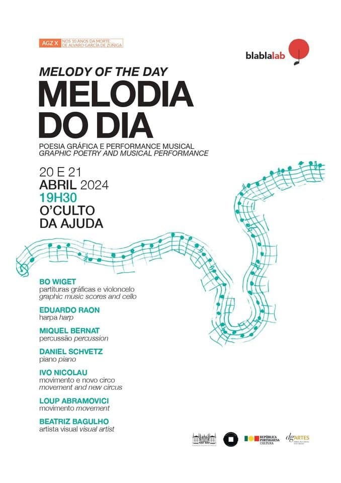 Melodia do Dia - O'culto da Ajuda - Eventos em Lisboa