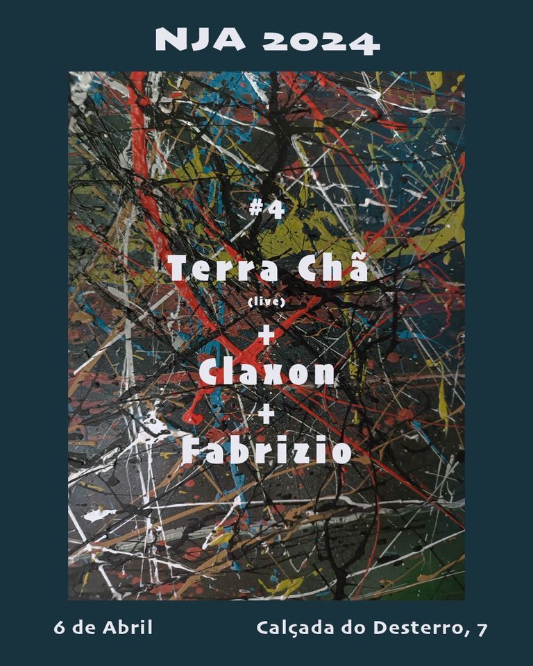 NJA 2024: Terra Chã (live) + Claxon + Fabrizio - Eventos em Lisboa