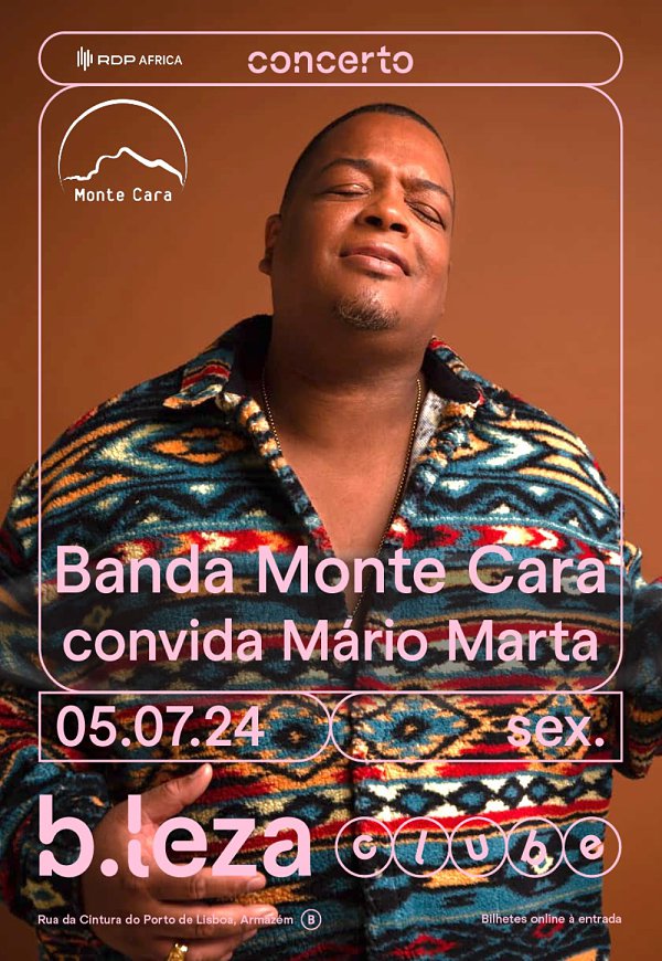 BANDA MONTE CARA CONVIDA MÁRIO MARTA - Cartaz Cultural de Lisboa