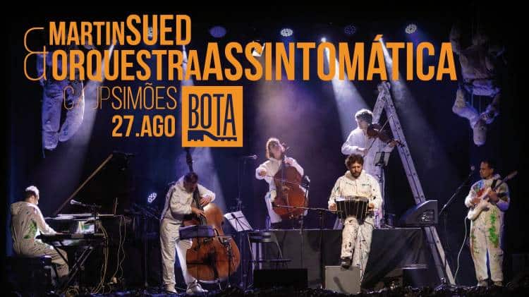 Martín Sued & Orquestra Assintomática com JP Simões