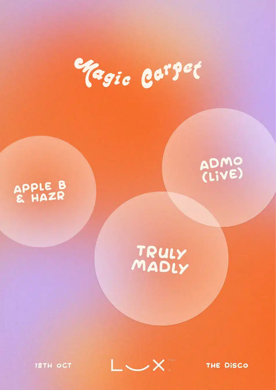 Magic Carpet with Truly Madly and Admo (live) - Eventos em Lisboa
