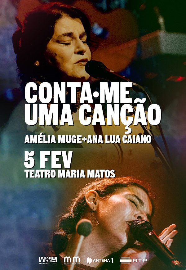 AMÉLIA MUGE + ANA LUA CAIANO - Eventos em Lisboa