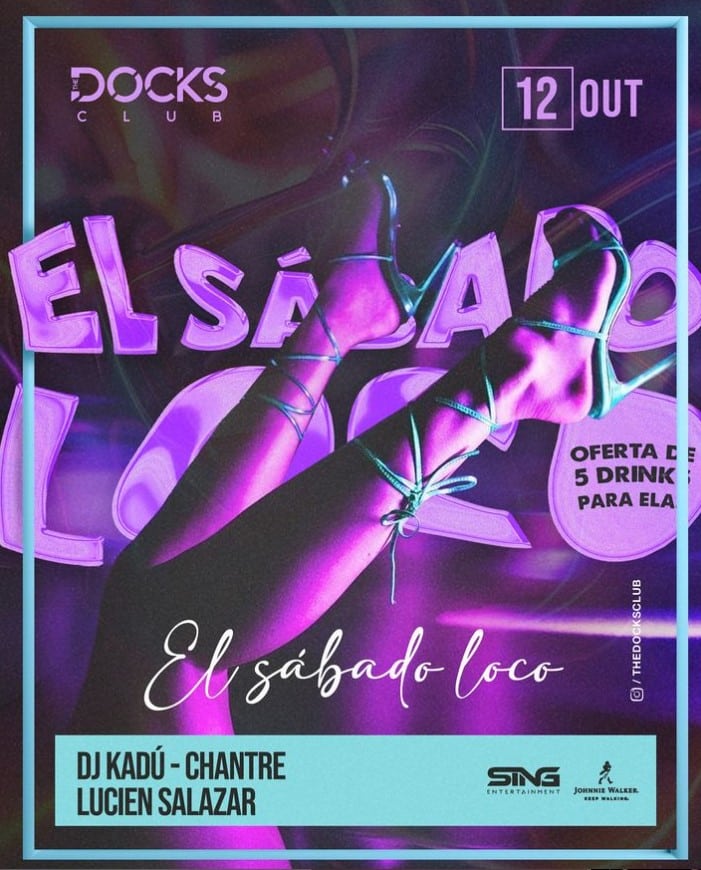 Sábado Loco - Docks Club - Eventos em Lisboa