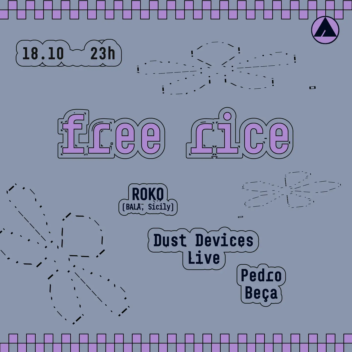 Free Rice with ROKO x Dust Devices Live x Pedro Beça