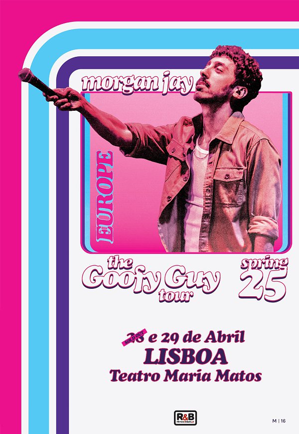 MORGAN JAY | THE GOOFY GUY TOUR - Eventos em Lisboa