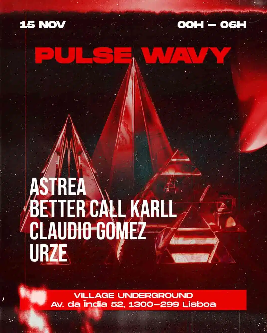 Pulse Wavy - Village Underground Lisboa - Eventos em Lisboa