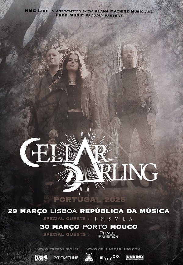 CELLAR DARLING - República da Música - Eventos em Lisboa