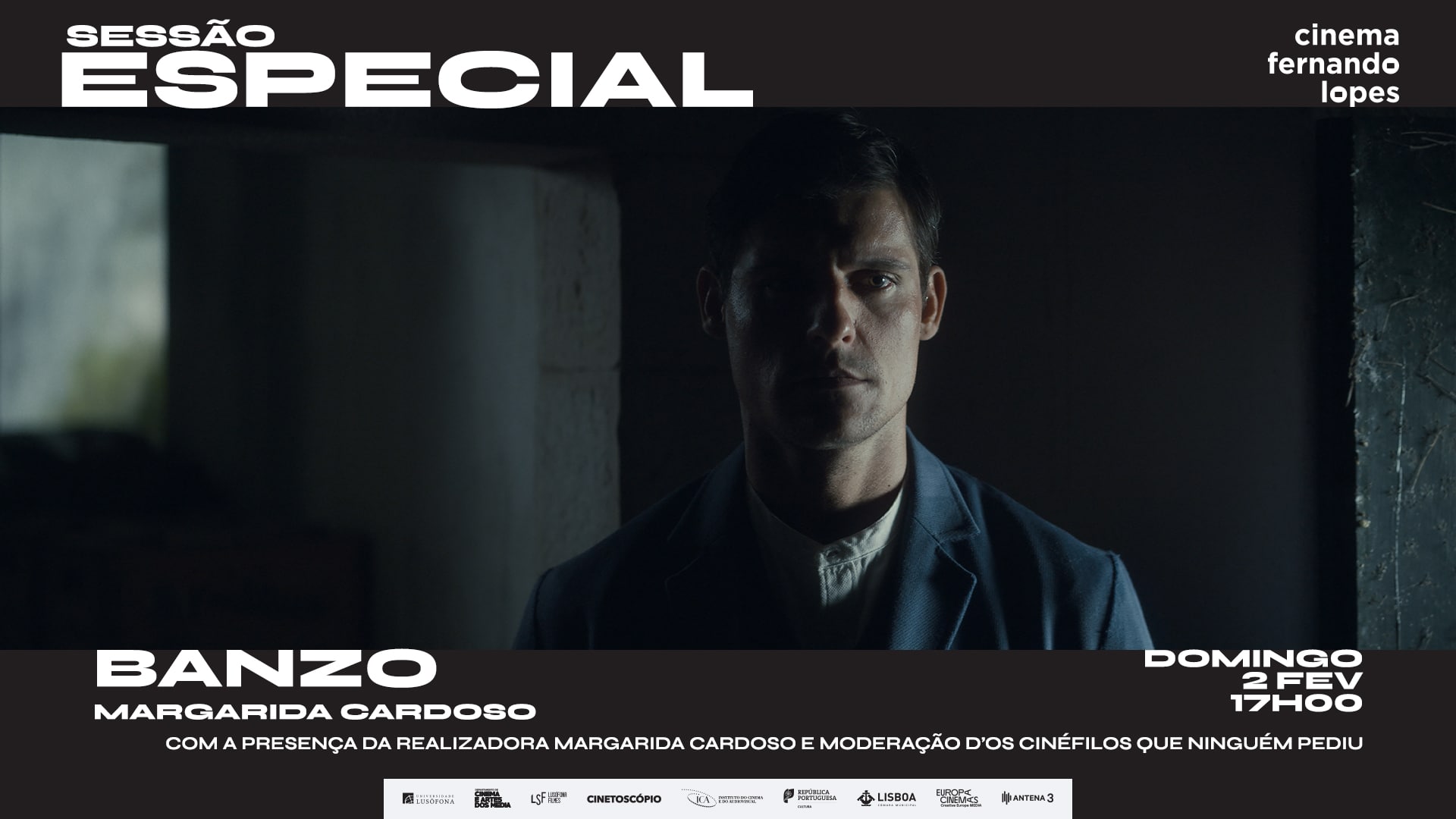 Sessão Especial do filme BANZO, de Margarida Cardoso