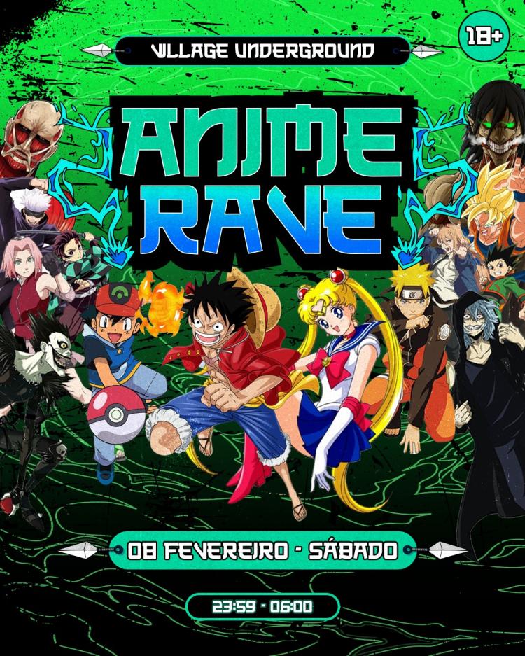 Anime Rave - Village Underground Lisboa - Eventos em Lisboa