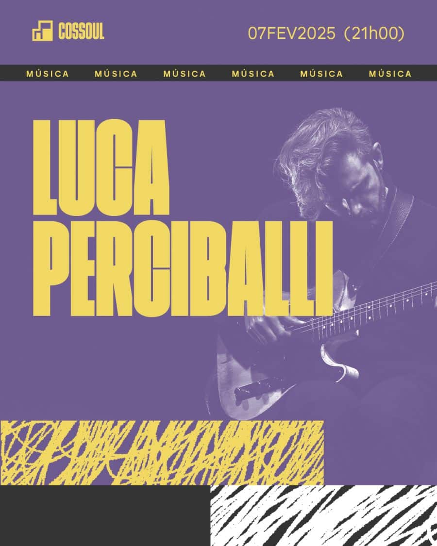 Luca Perciballi - Cossoul - Eventos em Lisboa