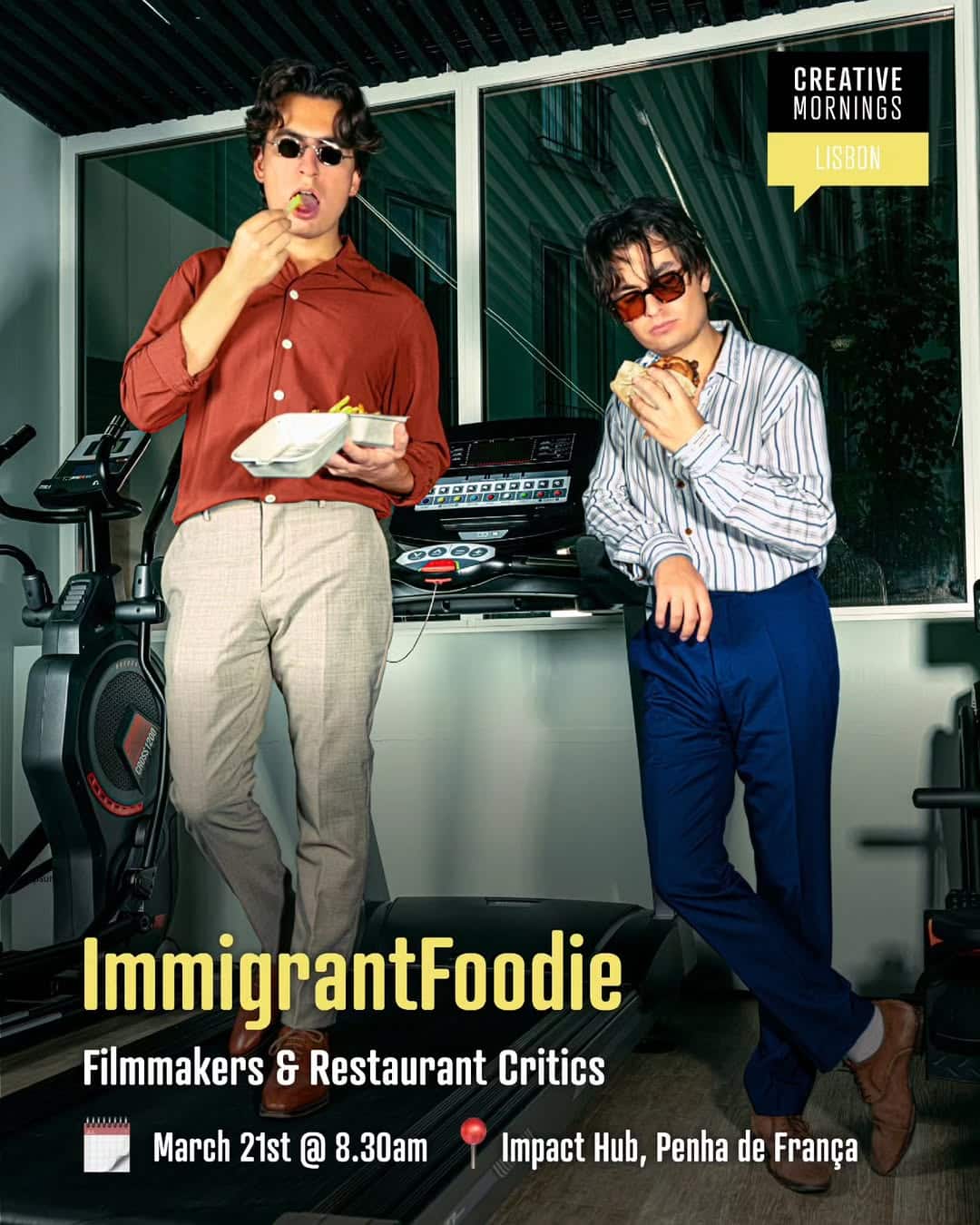 Creative Mornings. Partners in Parallel: Filmmaking, Food, and the Immigrant Hustle