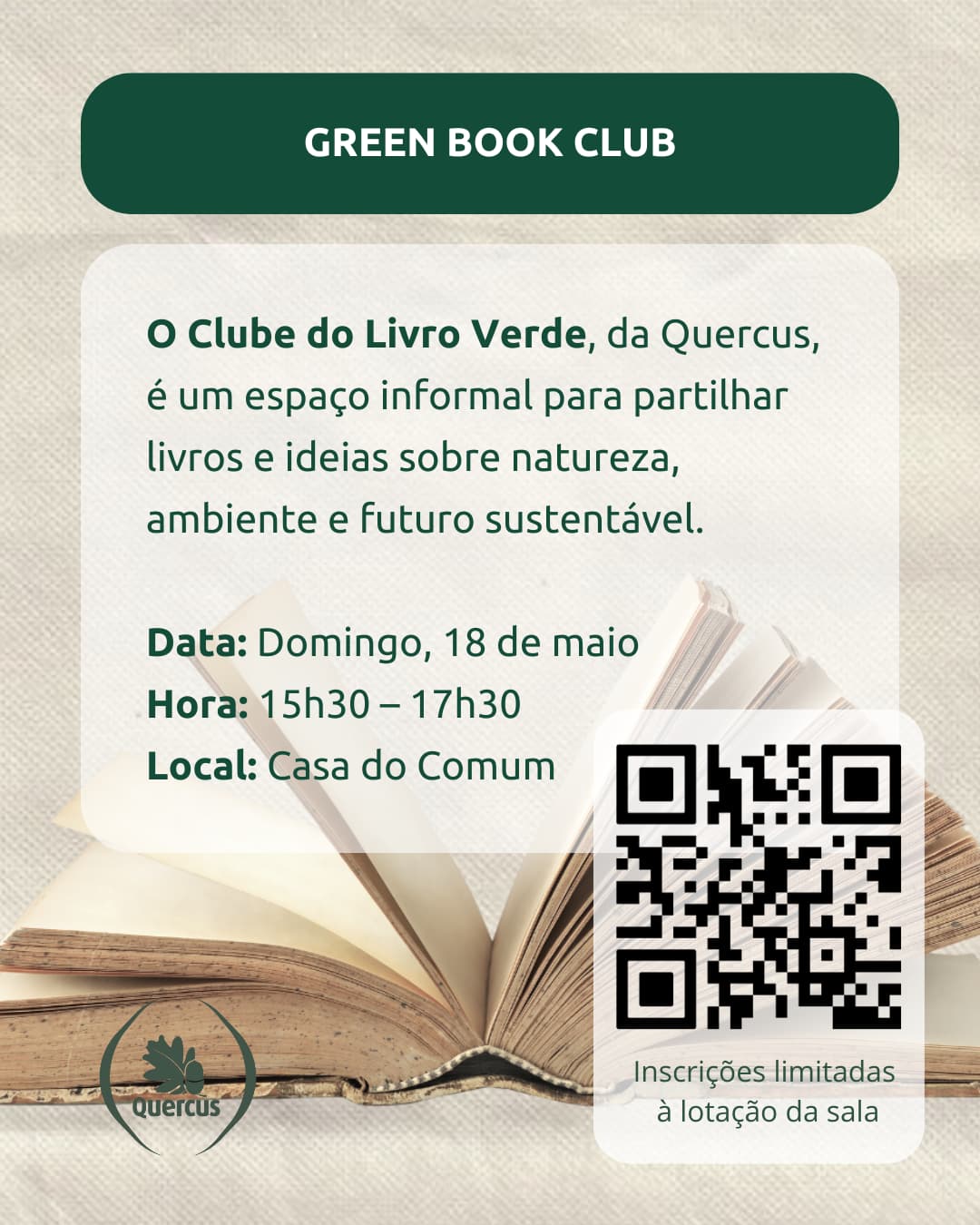 Green Book Club - Eventos em Lisboa